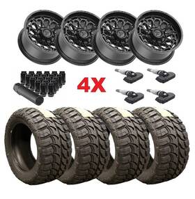FITTIPALDI OFF ROAD FA22-20108165N19B Wheel Tire Mud Set