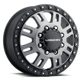 VISION WHEEL 408-7680SGBLF Manx Dually Wheels 886821217878